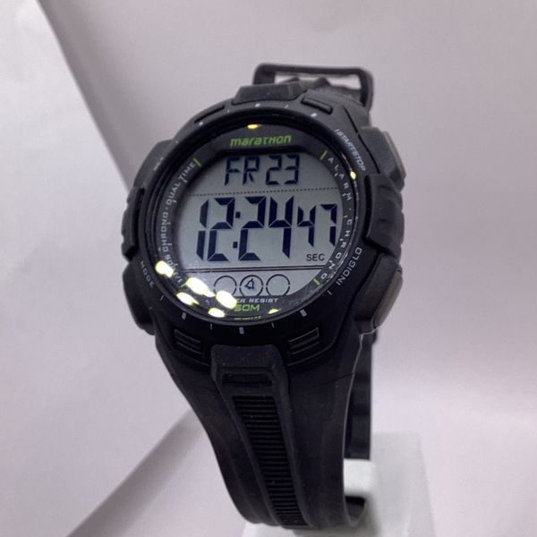 Marathon By Timex Mens Digital Sports Watch Black New Battery ...