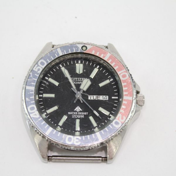 Citizen Pepsi Bezel Promaster Watch Quartz Working | WatchCharts ...