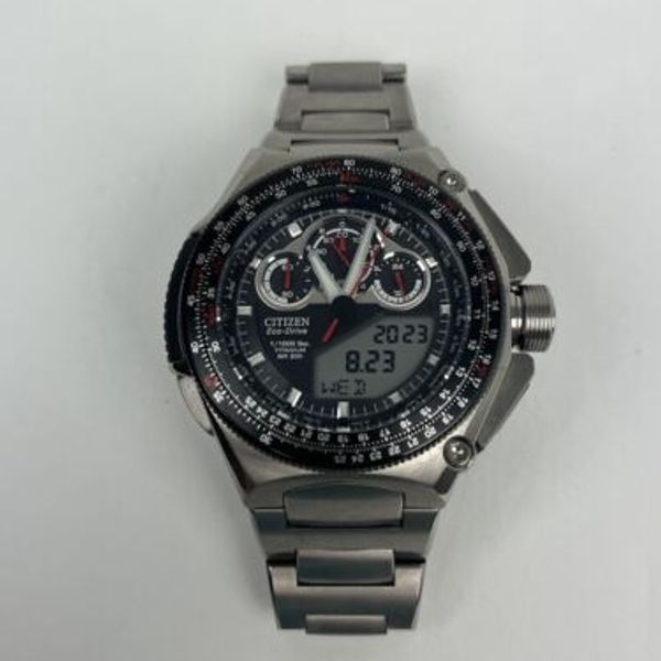 CITIZEN ECO-DRIVE PROMASTER SST U706-S053587 HST TITANIUM (Excellent ...