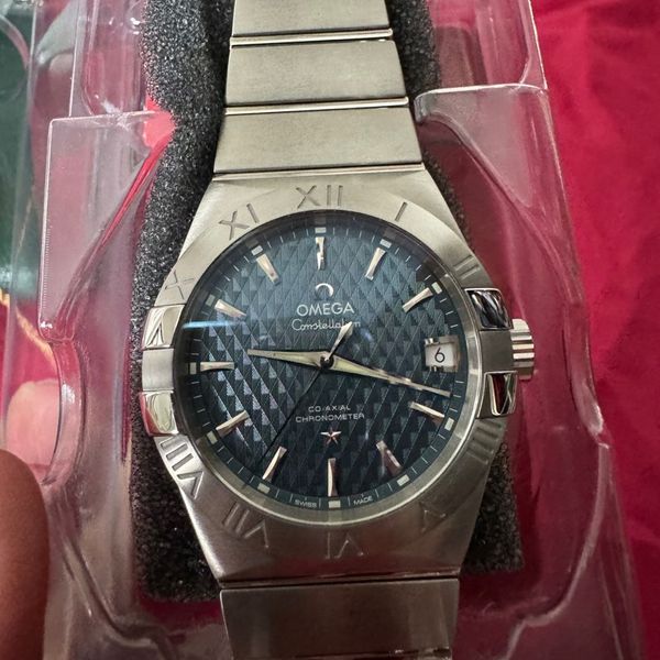 Omega constellation blue dial | WatchCharts Marketplace