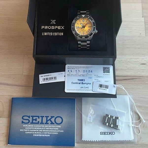 Seiko Prospex SPB487J GMT Diver Night Of Siam Limited Edition /500pc In ...