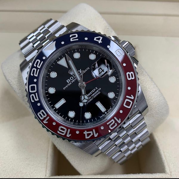 Brand new: Rolex gmt ii pepsi 126710blro | WatchCharts Marketplace