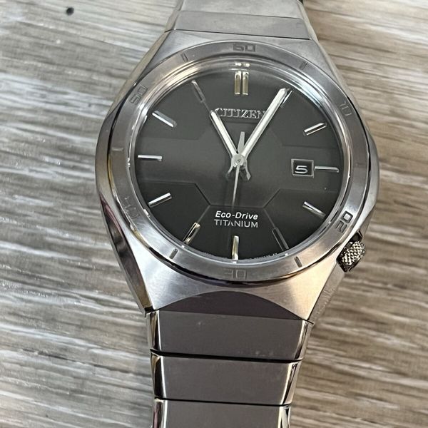 Citizen Eco-Drive Super Titanium Armor Men's Watch 41MM | WatchCharts ...