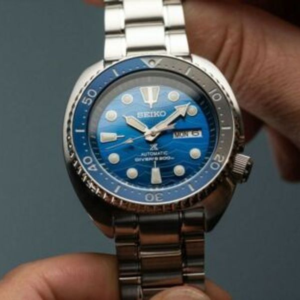 Seiko SRP777 / SRP775 Turtle bezel and insert Great white shark srpd21k ...