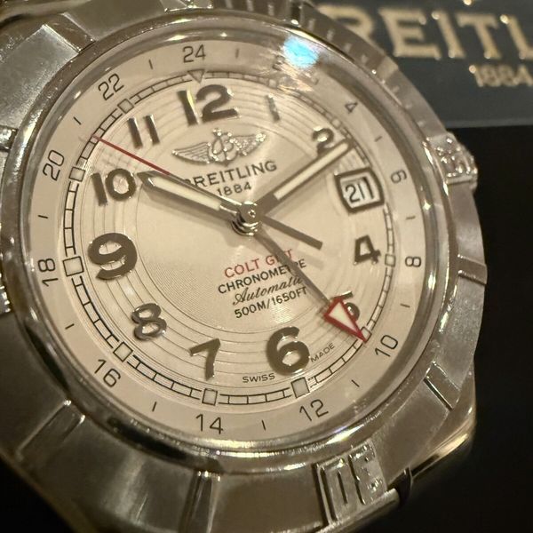 Breitling Colt GMT chronometer certified (COSC) watch 41 mm ...