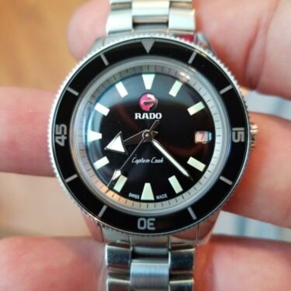 Rado Captain Cook 37mm mens watch R32500153 | WatchCharts Marketplace