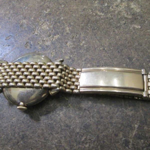 MENS HAMILTON GOLD FILLED FANCY LUGS CASE Running WRISTWATCH ...