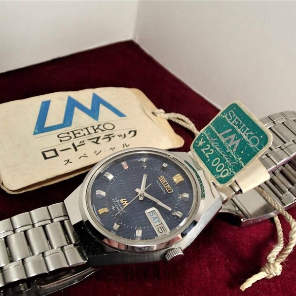 NOS Vintage Seiko Lord Matic special 5206-6100,Mechanical automatic ...