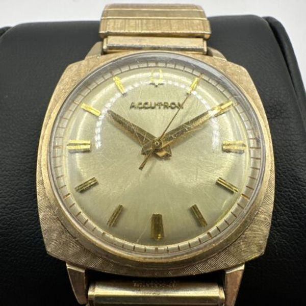 1968 Bulova Accutron 10k Gold Filled Wrist Watch | WatchCharts Marketplace