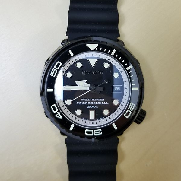 FS: MERKUR Second Gen Tuna Limited Edition PVD Black LNIB | WatchCharts ...
