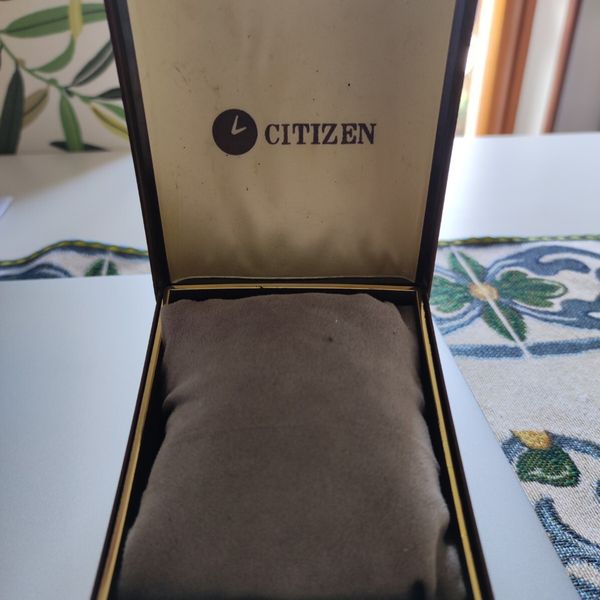 CITIZEN RARE ORIGINAL WATCH BOX WATCHBOX WATCHBOX VINTAGE WATCH BOX ...