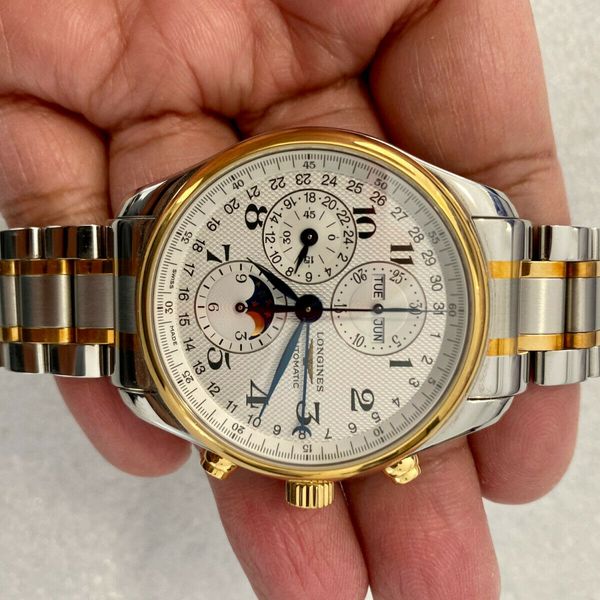 Longines Master Collection Triple date Automatic Chronograph ****MINT ...