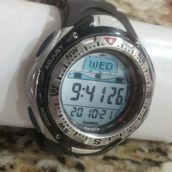 Casio Sea-Pathfinder Watch SPF-40 2273 Triple Sensor - New Batteries ...