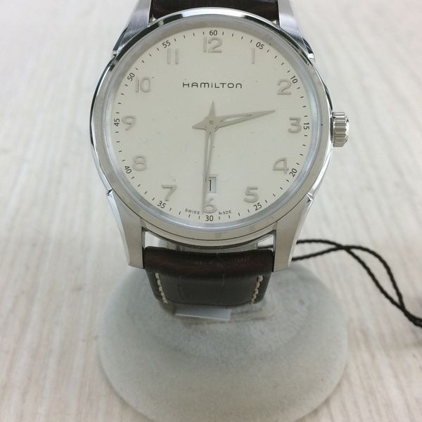 [Used] HAMILTON Jazzmaster / Thinline / Quartz watch / Analog / Leather ...