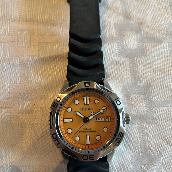 [WTS] Seiko SNE109 Solar Diver Orange Watch | WatchCharts Marketplace
