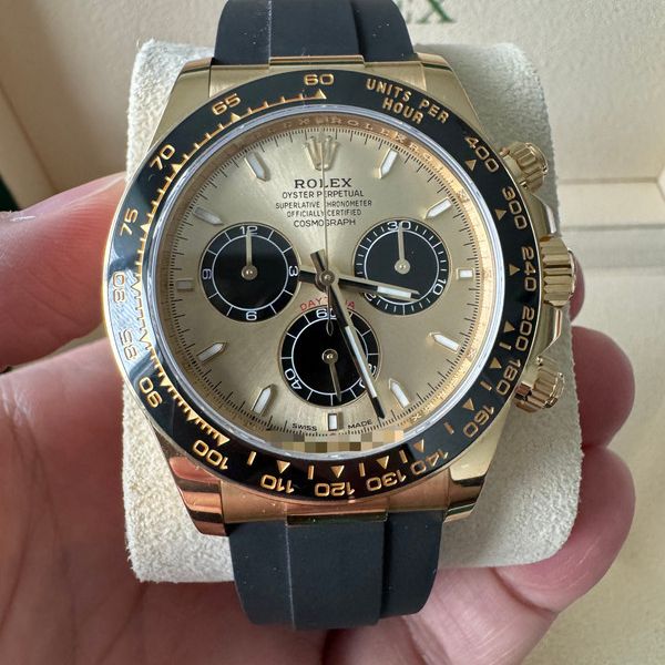 FS:Rolex Oysterflex YG Daytona 126518 126518LN YML/Pikachu Dial New Ref ...