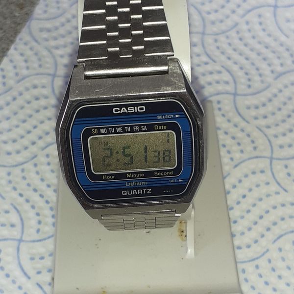 Mens Vintage Casio LCD Watch. Japan Model B815. | WatchCharts Marketplace
