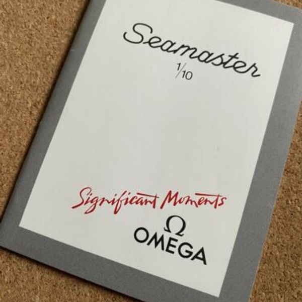 Omega Seamaster Quartz Cal.1675 Operating Instructions Manual ...