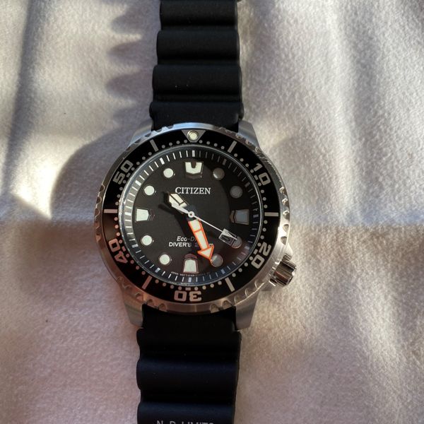 FS: Citizen Promaster Diver - black dial on rubber strap | WatchCharts