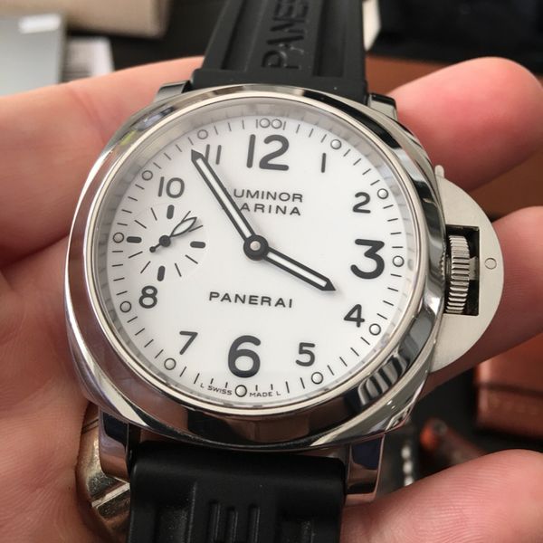 Sold Panerai 113 - white face - 44mm | WatchCharts Marketplace