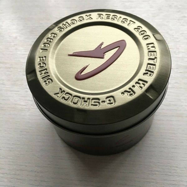 Casio G Shock Storage Tin Presentation Circle Gold Box Since 1983 NO ...