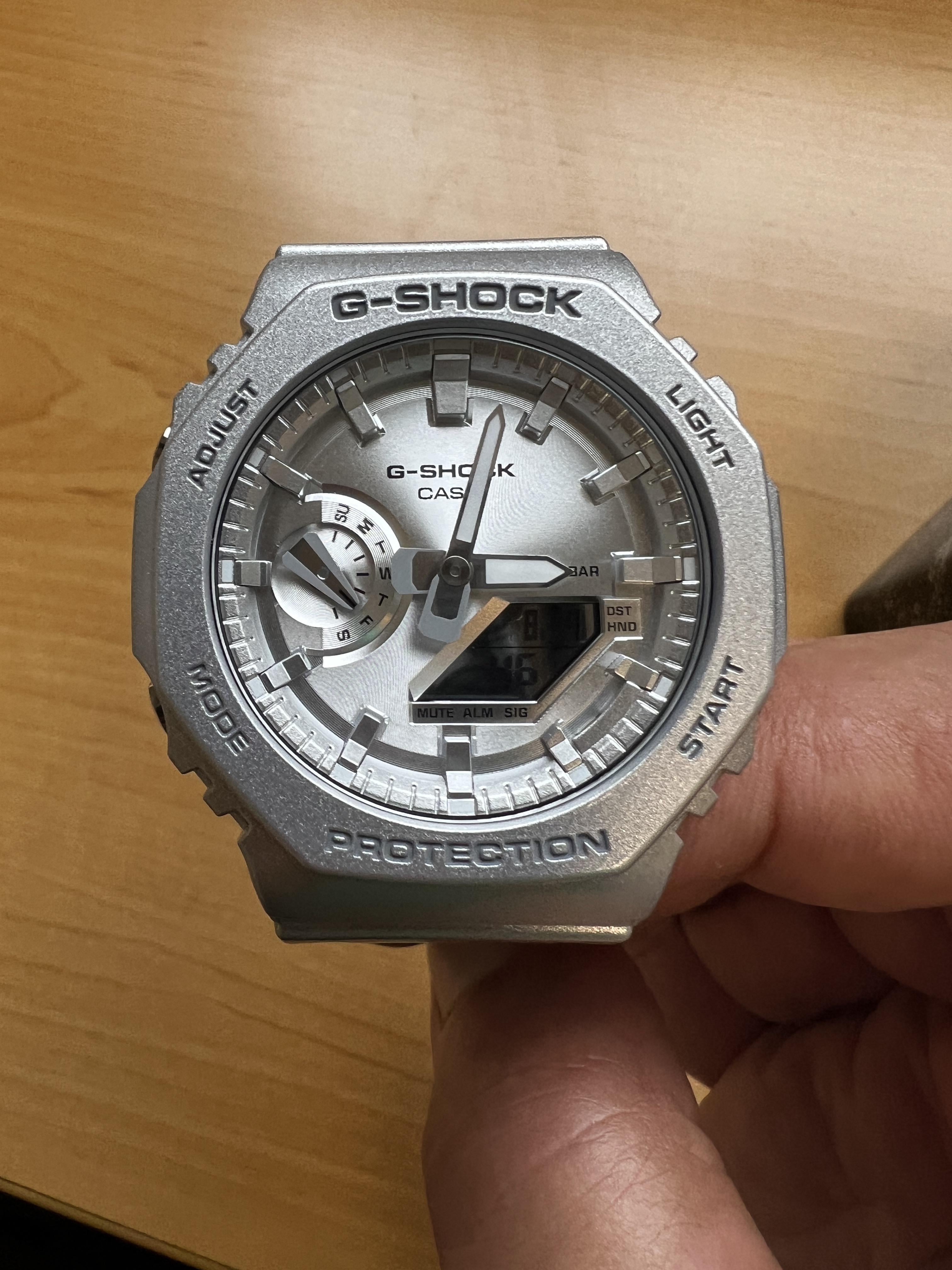 [WTS] G-Shock Metallic Silver Casioak GA2100FF-8A | WatchCharts