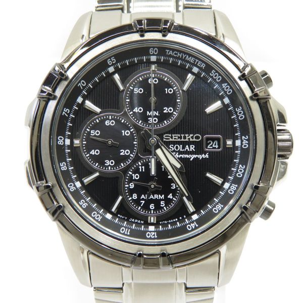 SEIKO SEIKO V172-0AJ0 Chronograph Solar Watch Overseas Model * Used | WatchCharts