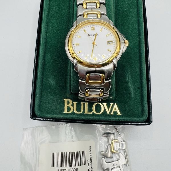 Bulova Men's Two Tone Watch | WatchCharts Marketplace