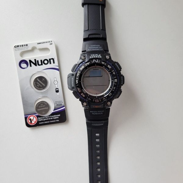 Casio SGW-1000 3439 Triple Sensor Compass Altimeter Barometer wrist ...