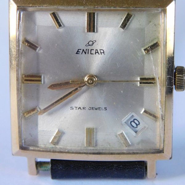 VINTAGE GENTS ENICAR WATCH STAR 140 - 06 -01 | WatchCharts Marketplace