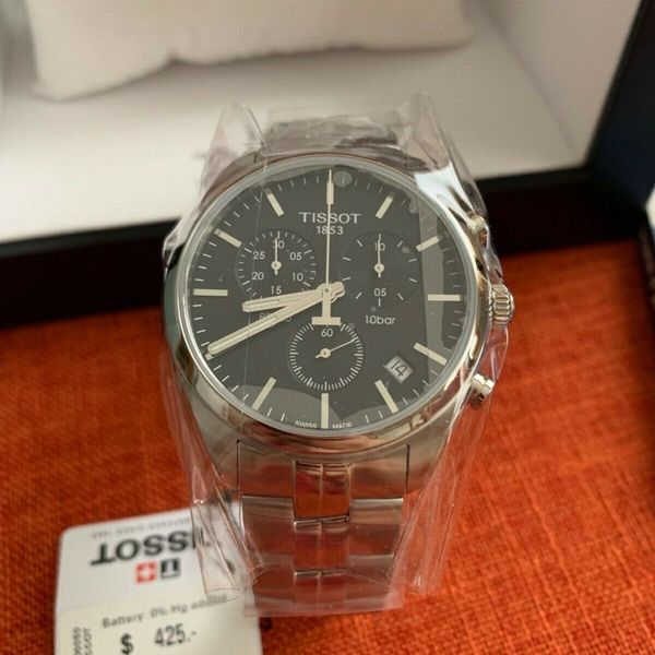 Tissot Men's PR 100 Chronograph Watch Stainless | WatchCharts Marketplace