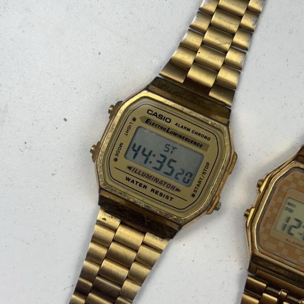 UNIQUE Variety CASIO ALARM CHRONOGRAPH Watch LOT/Bundle (READ ...