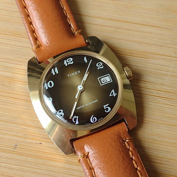 SUPERB RARE SERVICED VINTAGE 1970'S RARE DIAL TIMEX SPRITE MECHANICAL ...