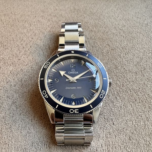 FS: 2022 Omega Heritage Seamaster 300, Blue Dial (Full Set) [Warranty ...
