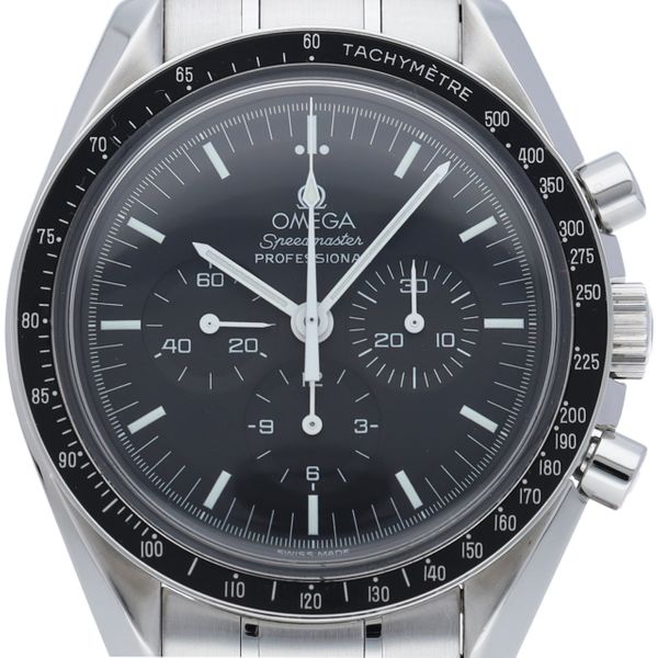 Omega Speedmaster Professional back skeleton 3572.50 SS men's black ...