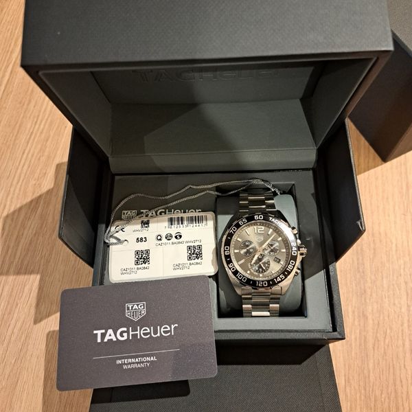 Tag Heuer F1 Grey Formula 1 Chronograph Watch CAZ1011.BA0842 ...