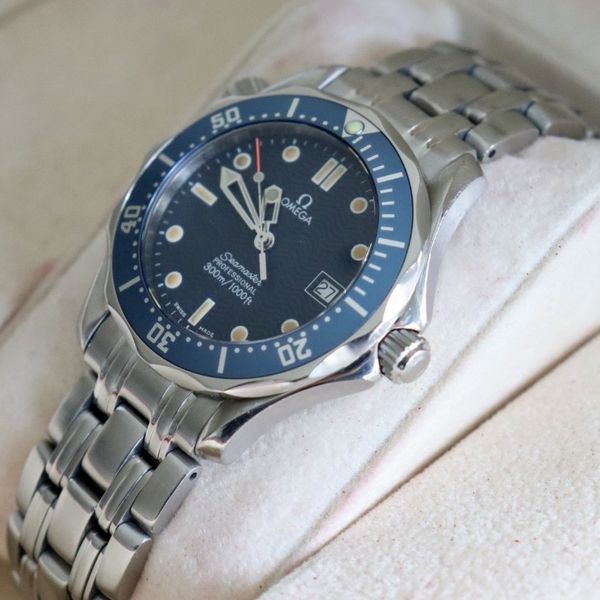 OMEGA Seamaster Blue Men's Watch 300m Diver Bond Professional ORIGINAL ...