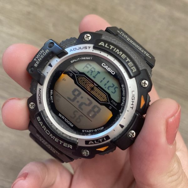 Casio SGW-300H Altimeter, Barometer, World Time Digital Watch | WatchCharts Marketplace