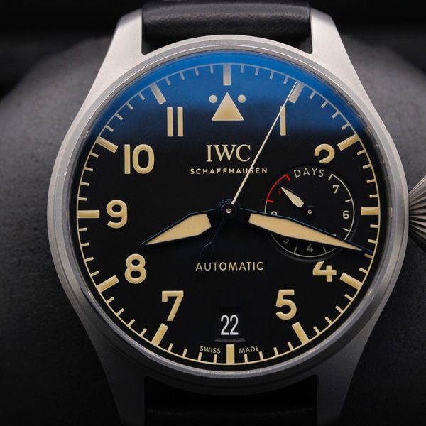 FSOT: IWC Big Pilot "Heritage" - IW501004 - Black - Titanium - 46mm ...