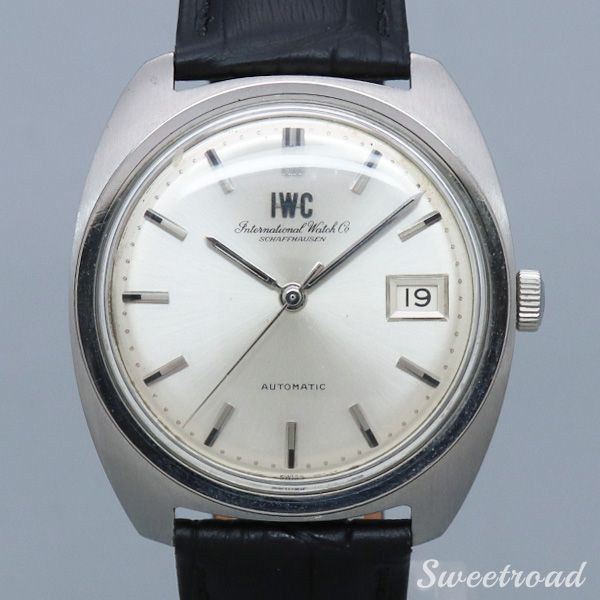 [IWC / International Watch Company] [Original silver dial / cursive ...