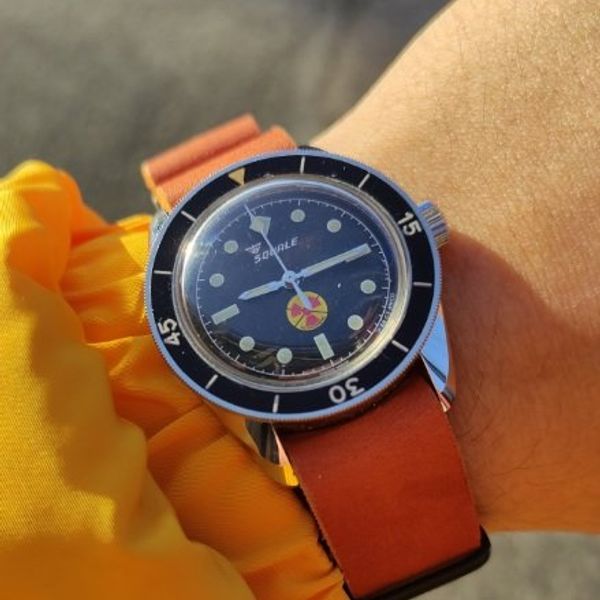[$3,995 USD] FS: Squale x Amsterdam Watch Company No Radiobino Diver ...