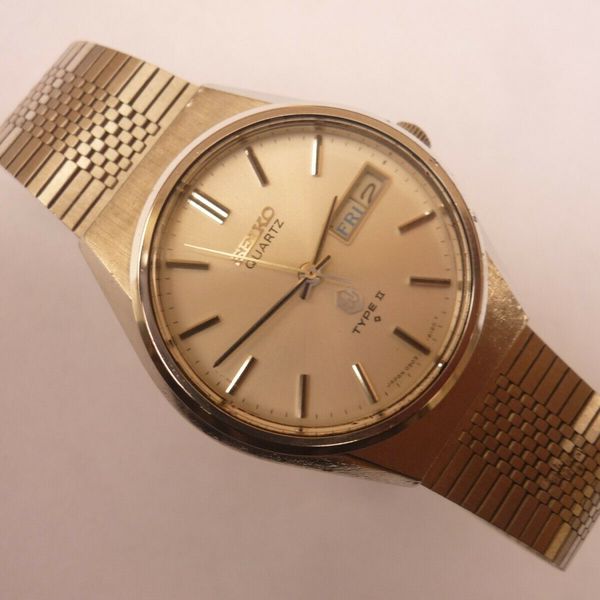Seiko Type II 0903-8120 Quartz Watch Japan | WatchCharts