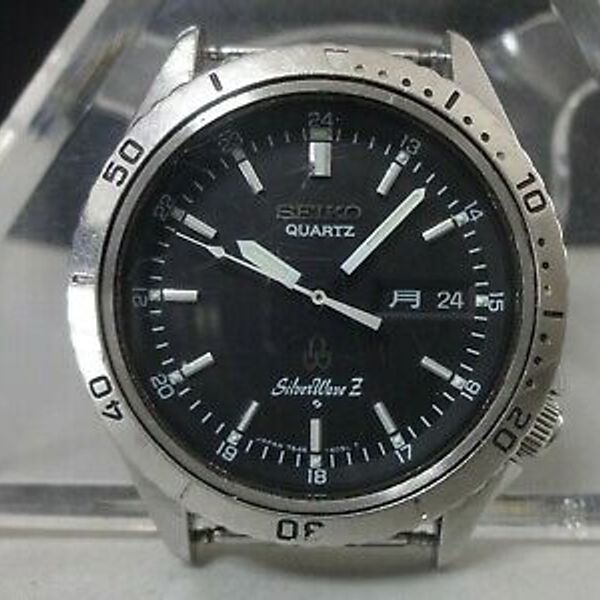 Vintage 1978 SEIKO Quartz watch [Silver Wave Z] 7546-6050 | WatchCharts ...