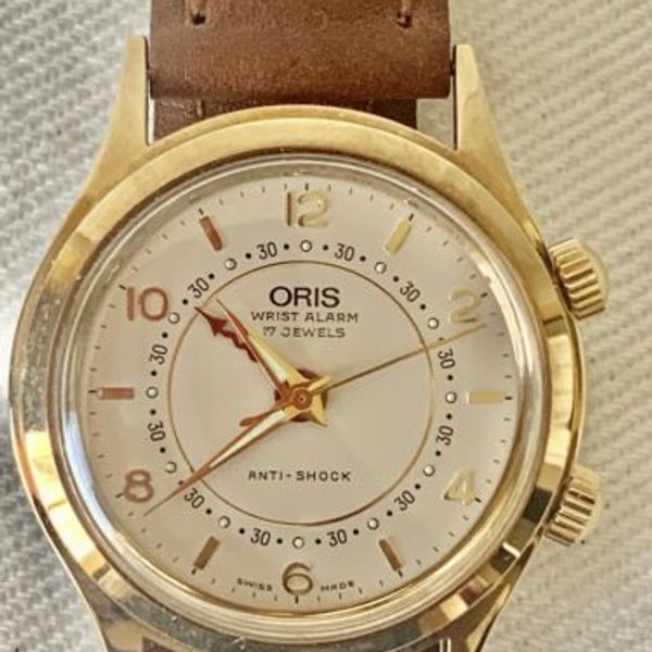 ORIS SPECIAL EDITION MECHANICAL WRIST ALARM # 418-7307 NOS IN BOX ...