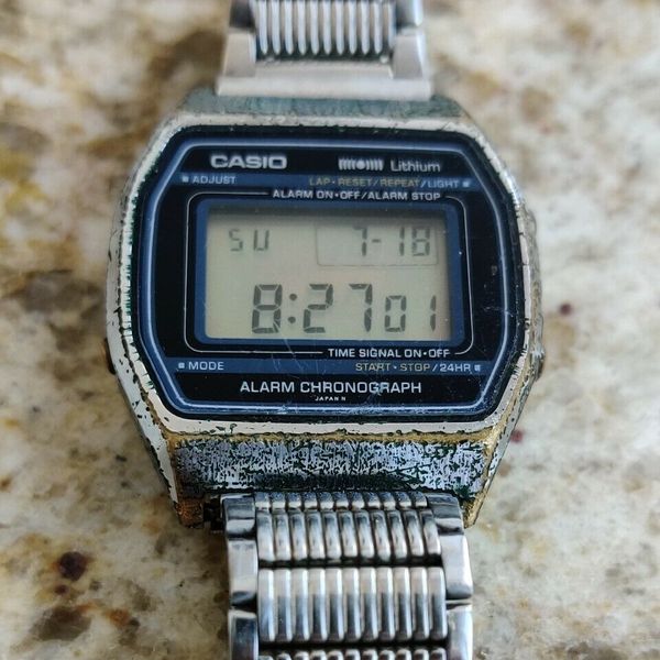 Retro 80's Casio A253 LCD Digital Quartz Watch | WatchCharts Marketplace