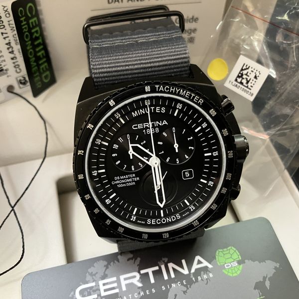 [$375 USD] Fs Certina DS Master chronograph chronometer | WatchCharts ...