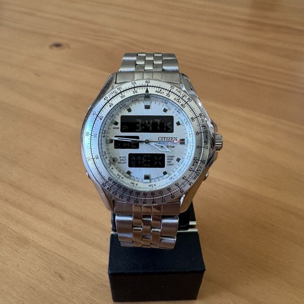 Citizen Promaster C460 Navitach World Time Ana-Digi Vintage ...