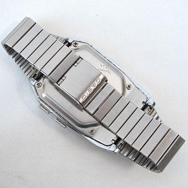 1995 CASIO DBC-150 CHROME Databank Telememo/Calculator watch ...