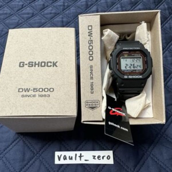 Casio G-Shock DW5000R-1A Origin 2024 Brand New IN HAND READY TO SHIP US ...