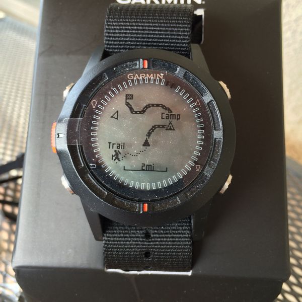 SOLD: Garmin fēnix GPS ABC Watch with accessories | WatchCharts Marketplace